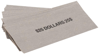 Coin Wrappers For All Coins 1000-Count Half Dollar Coin Wrappers - Flat ...