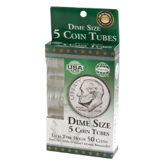 Square & Round Coin Tubes, Page 2
